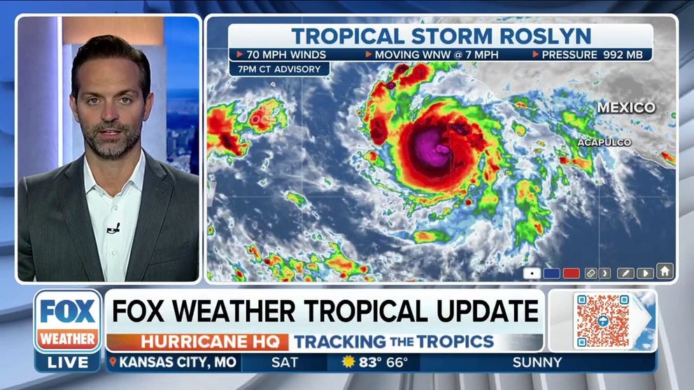 Tracking the tropics: Roslyn to threaten Mexico as a hurricane | Latest ...