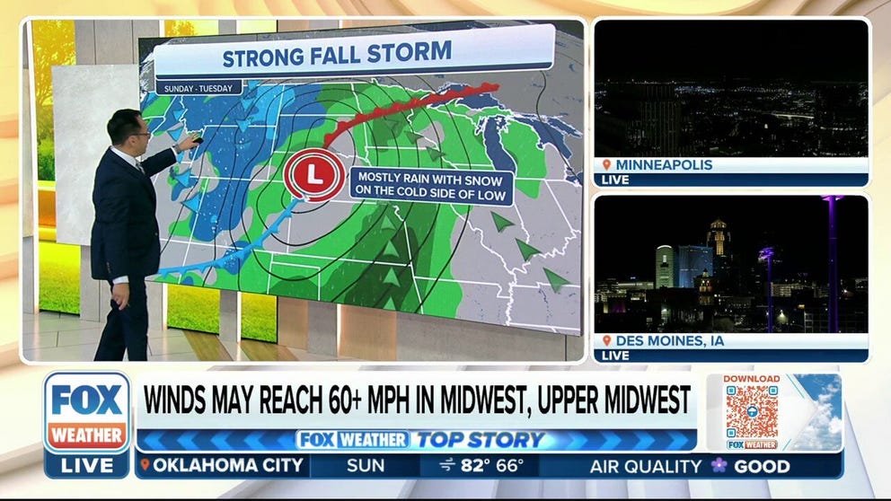 Strong storm system to bring snow to the Rockies, severe weather to the ...