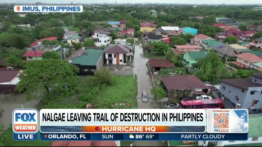Tropical Storm Nalgae leaves trail of destruction in the Philippines ...