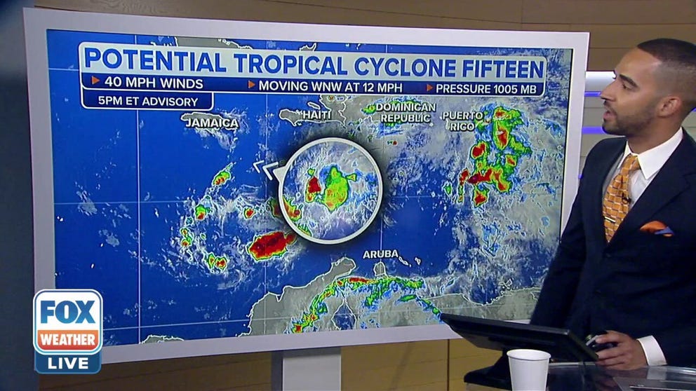 Potential Tropical Cyclone 15 could become Lisa | Latest Weather Clips ...
