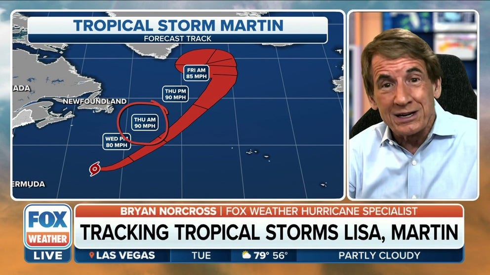 Tropical Storm Martin expected to strengthen into hurricane | Latest ...