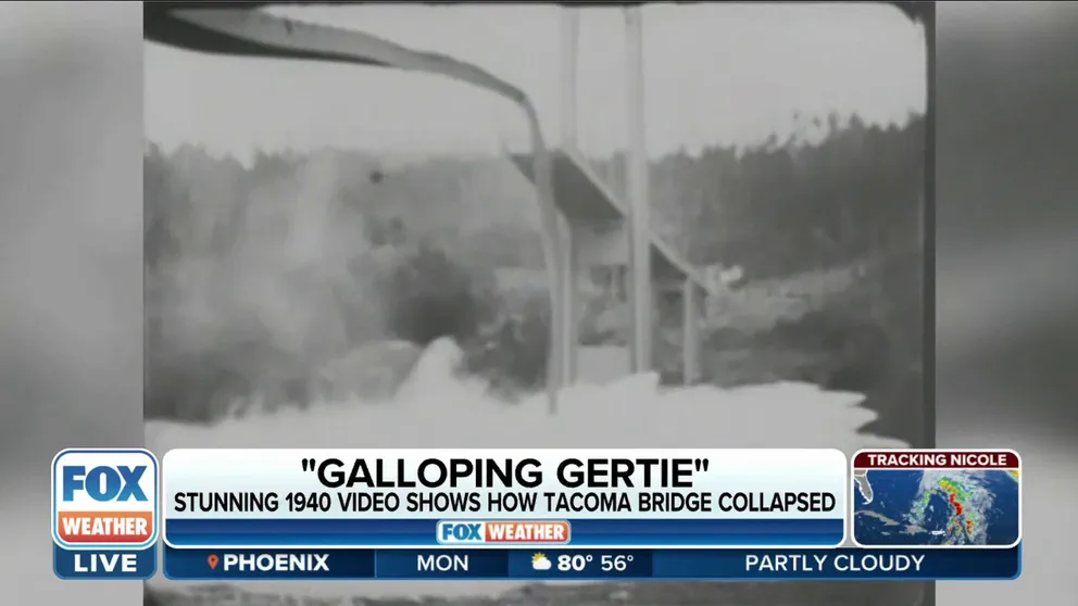 Winds tore apart Tacoma Bridge 82 years ago today | Latest Weather ...