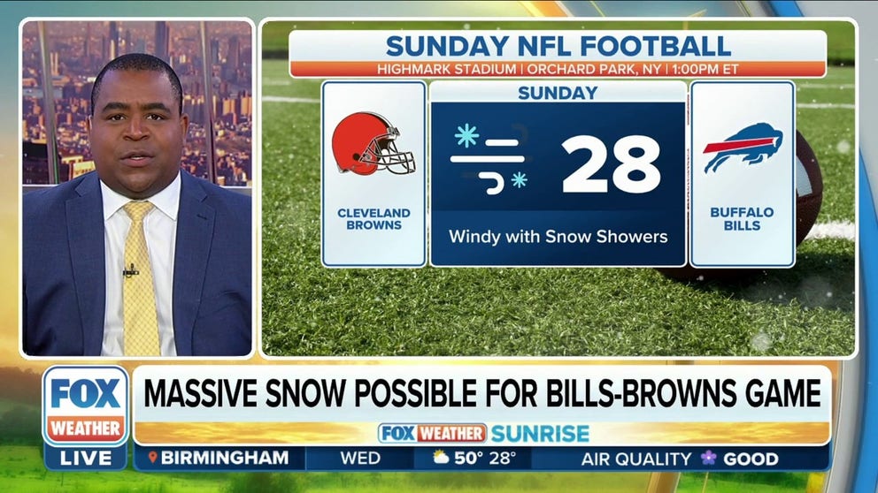 Bills vs. Browns: Feet of snow possible in Buffalo ahead of game ...