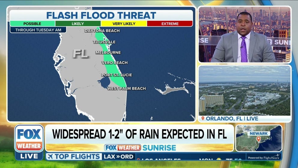 Flash flooding possible from Orlando to Miami as rounds of storms eye ...