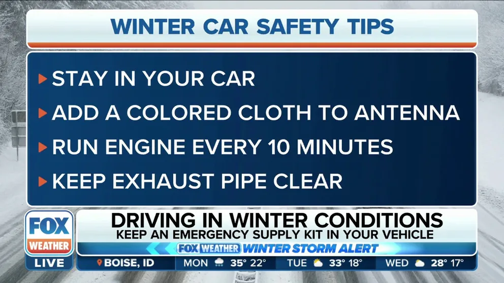 Blizzard safety tips for travelers | Latest Weather Clips | FOX Weather