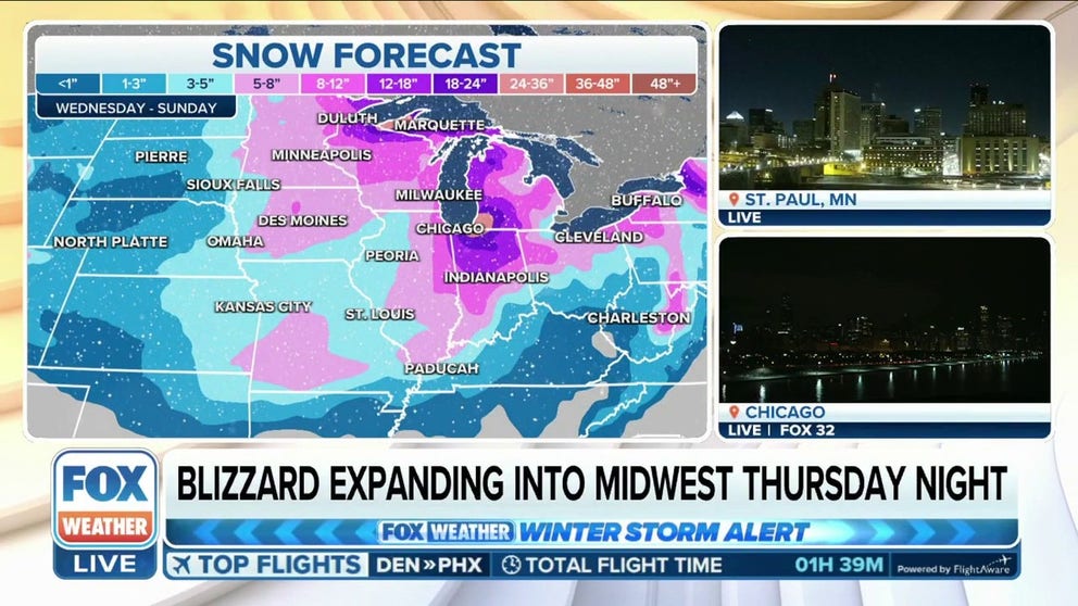 Millions brace for dangerous blizzard that is set to develop later this ...