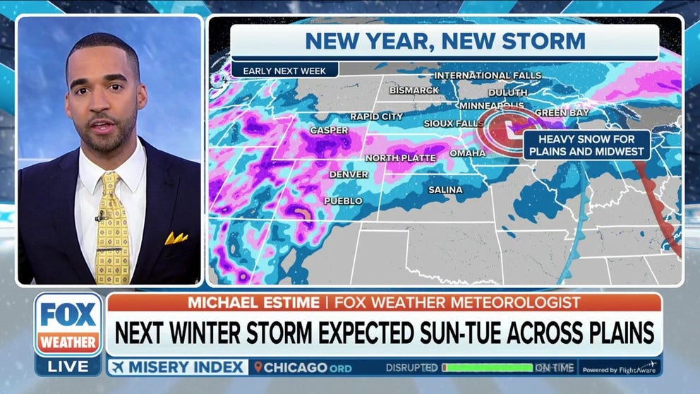 Forecasters eye new winter storm brewing in Plains next week, severe ...