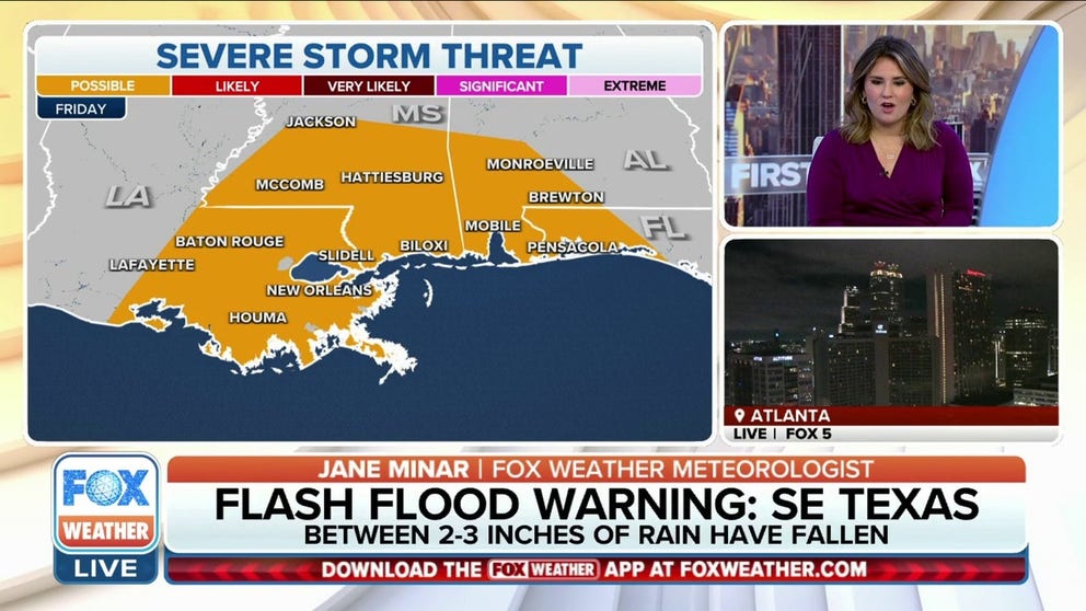Severe weather possible in Southeast Friday | Latest Weather Clips ...