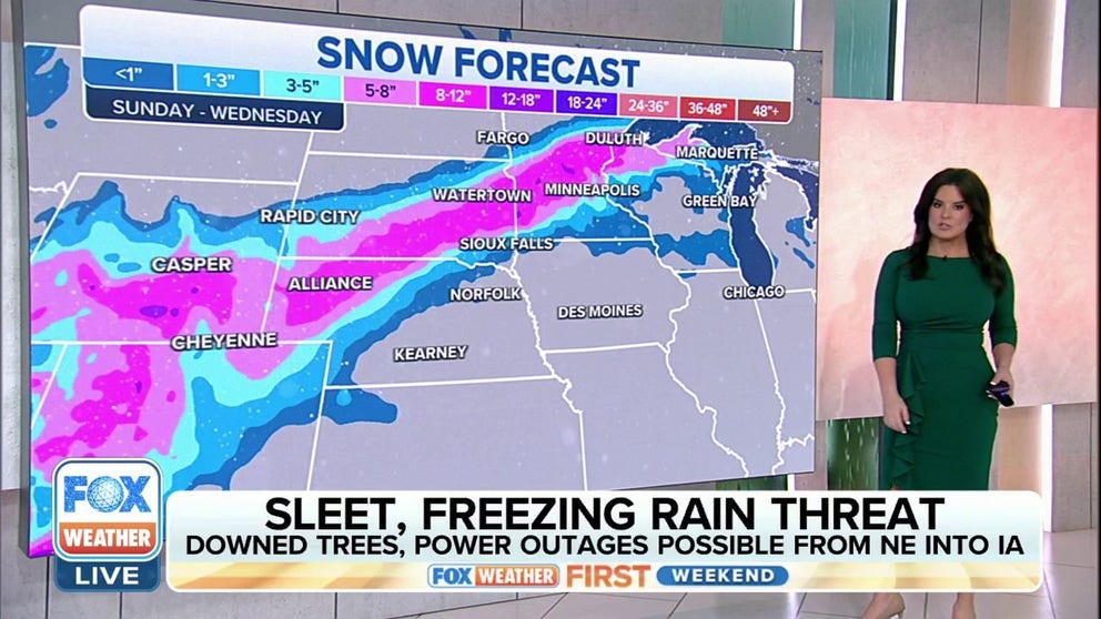 First winter storm of 2023 eyes Plains, Upper Midwest | Latest Weather ...