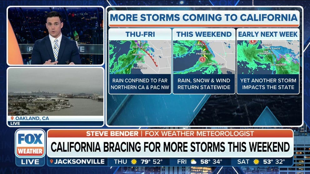 California readies for next round of storms this weekend | Latest ...