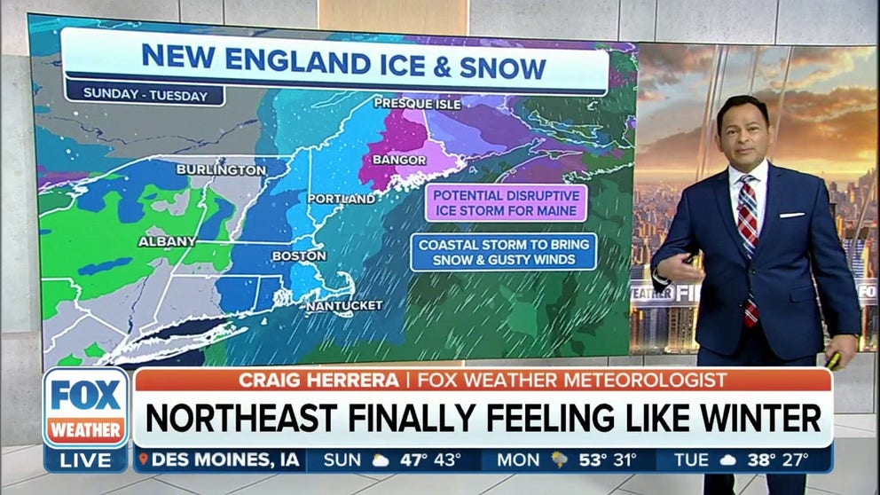 Winter returns to parts of New England | Latest Weather Clips | FOX Weather