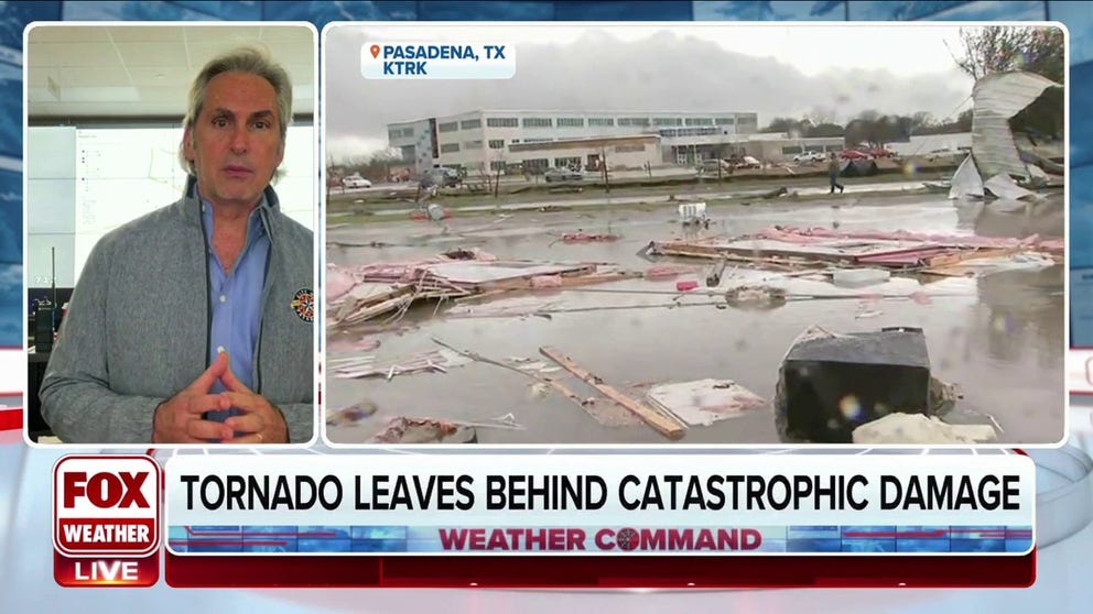 Pasadena, TX mayor: Haven't seen tornado damage like this before ...