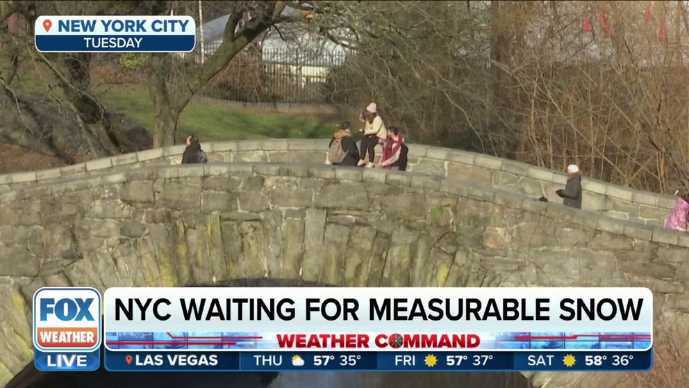 NWS New York: Next week is best chance for NYC to see measurable snow ...