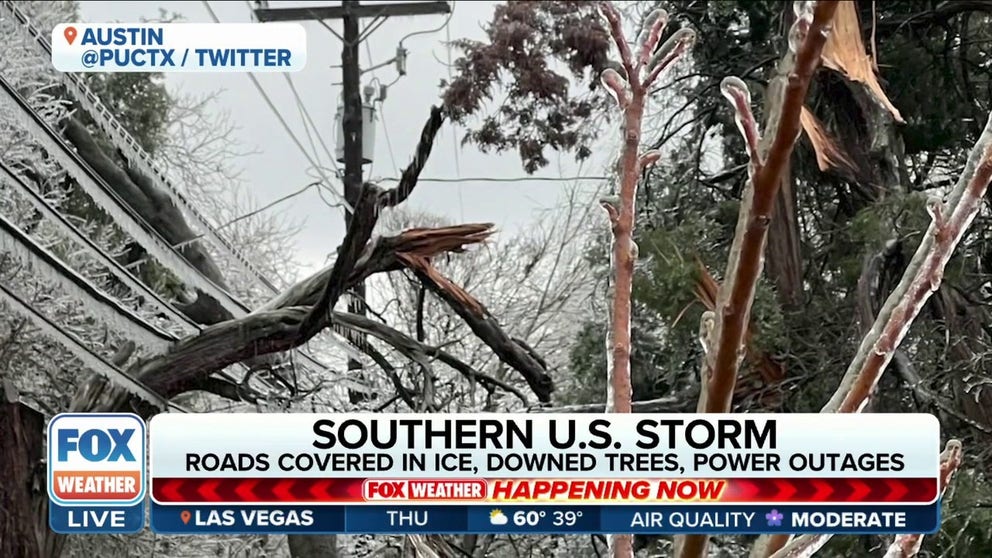 Deadly ice storm causes widespread power outages in Texas | Latest ...