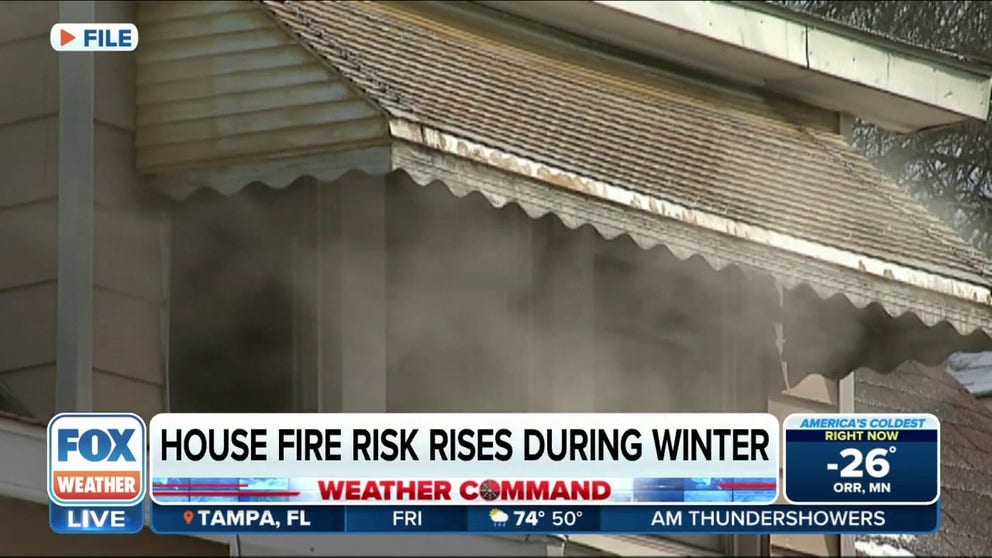 House fire risk rises during the winter months | Latest Weather Clips ...