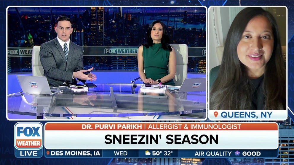 Will we see an early allergy season this year? | Latest Weather Clips ...