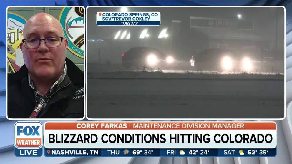 Winter storm slams Colorado, treacherous driving conditions | Latest ...