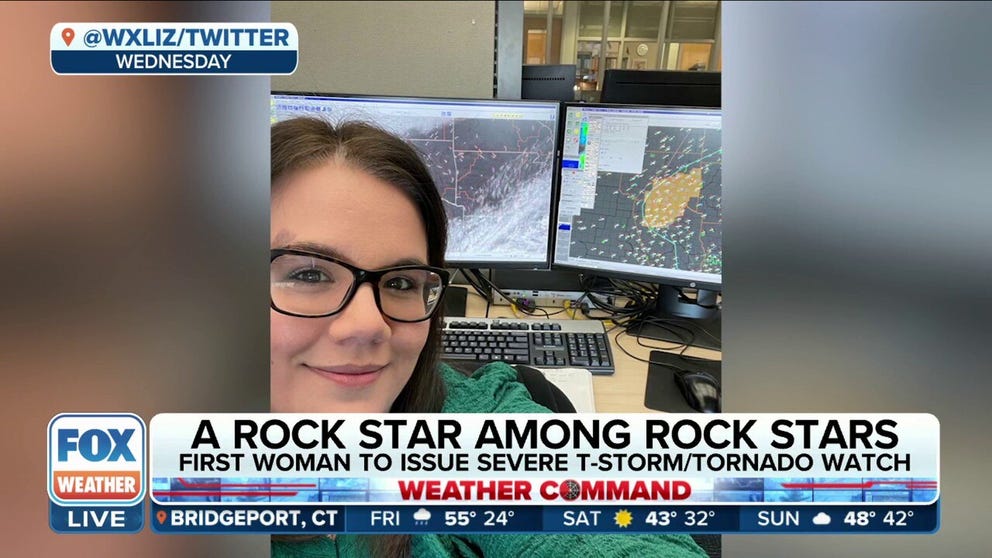 Storm Prediction Center meteorologist becomes first woman to issue ...