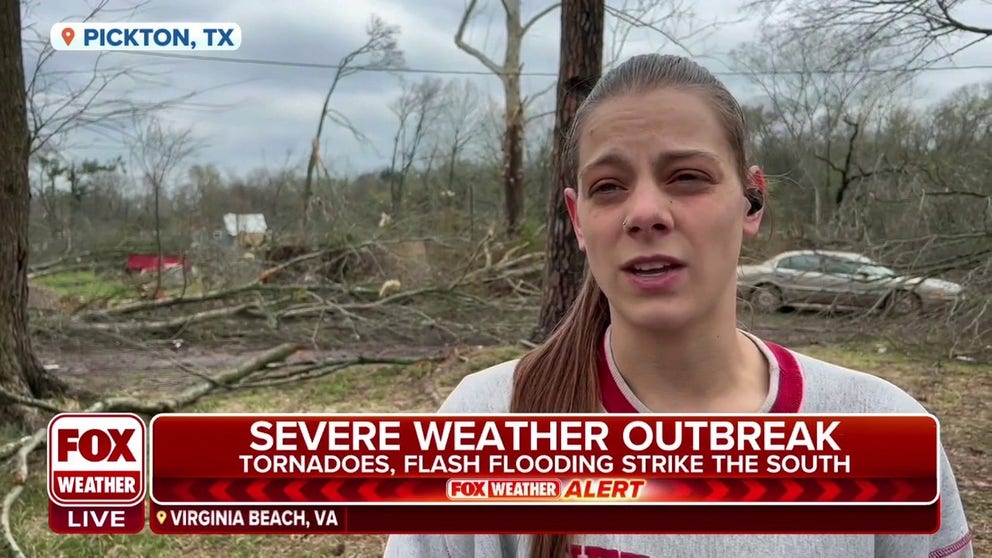Path of destruction in Pickton, Texas following tornado | Latest ...