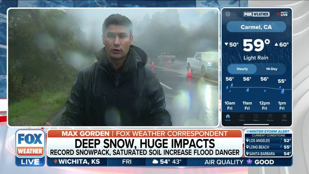 Record snowpack and saturated soil increasing flood danger across ...