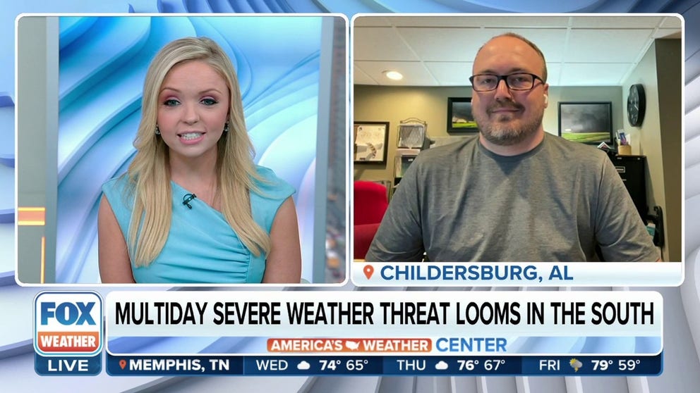 Storm chaser describes life on the road chasing storms during severe ...