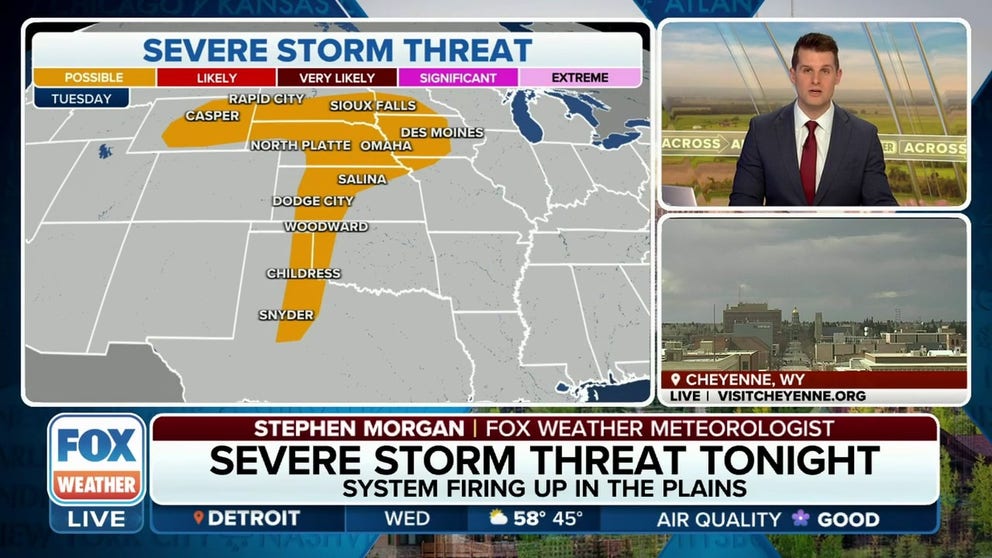 Storm system pushes through West, eyes the Plains | Latest Weather ...