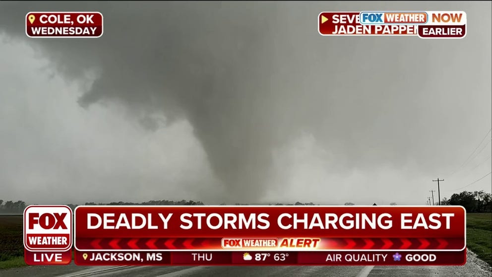Storm tracker: Significant tornado after significant tornado Wednesday ...