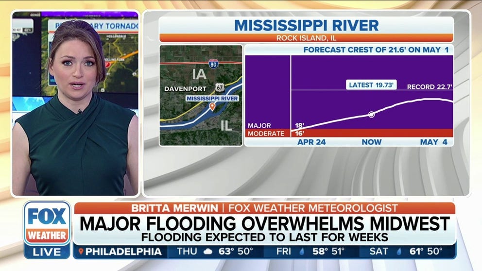 Major flooding overwhelming Midwest, flooding expected to last for ...