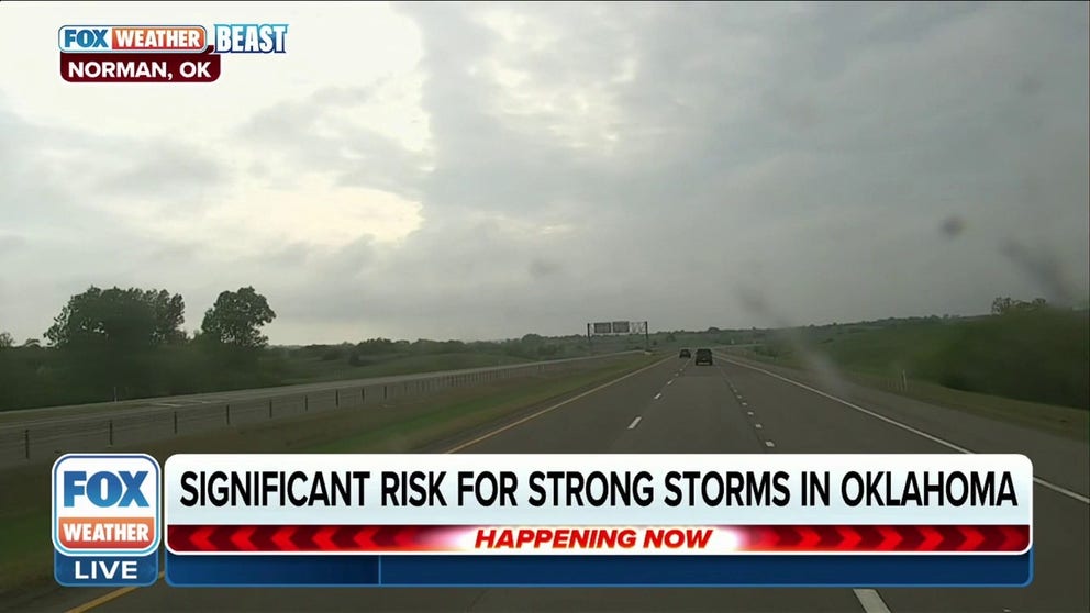 Severe storms eye Oklahoma on Thursday | Latest Weather Clips | FOX Weather