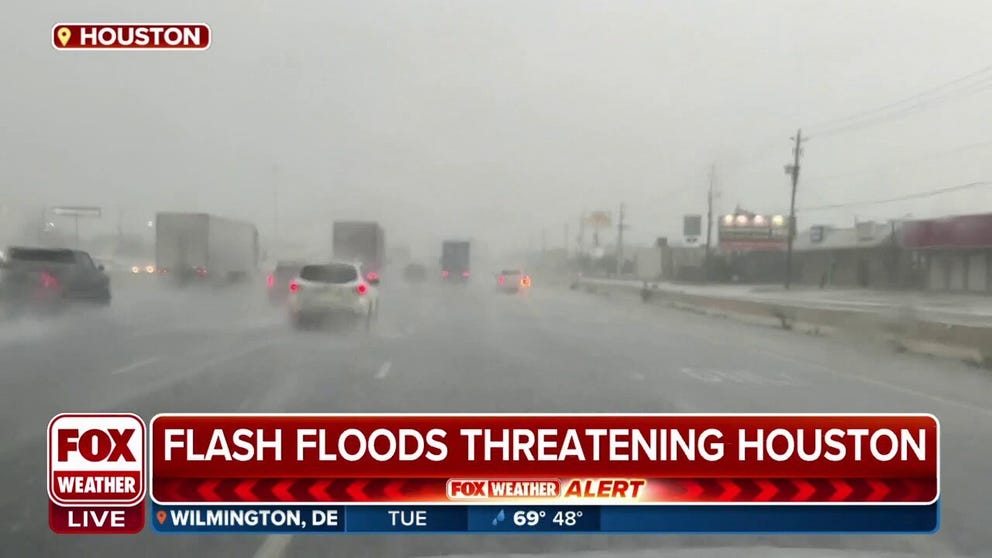 'Some incredible rainfall': Houston, TX drenched during summerlike ...