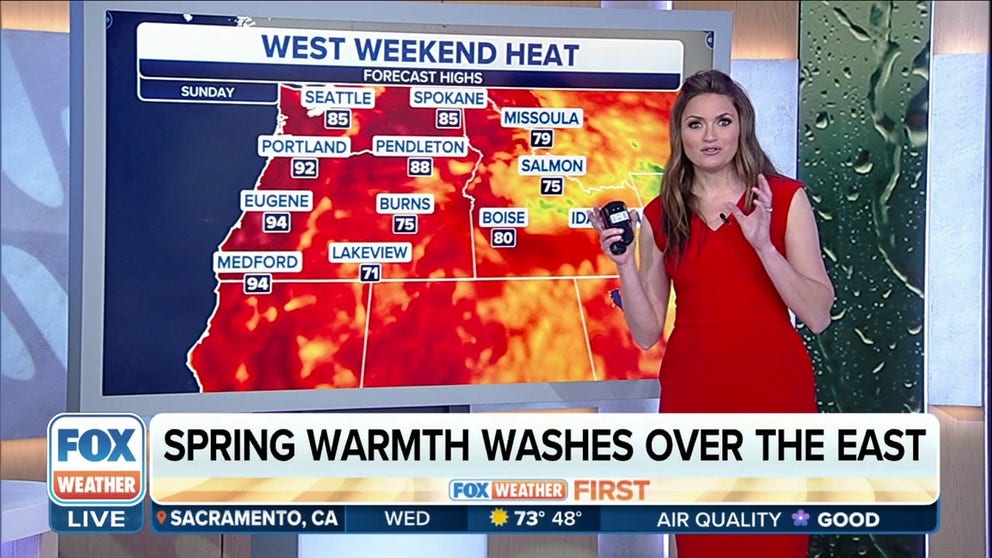 Summer Heat To Build Across Pacific Northwest This Weekend As Eastern