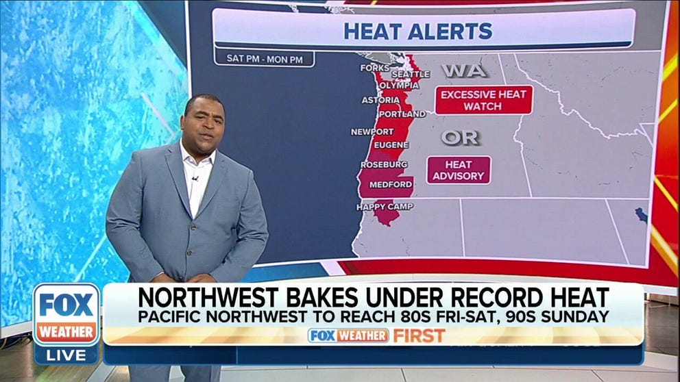 Record highs could fall across Pacific Northwest as they bake in ...