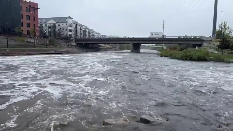 One of Denver's biggest rain events causing flooding across city ...
