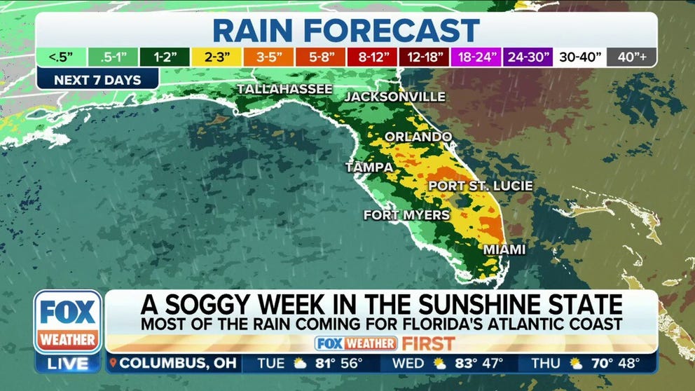 Florida looking at smashing start to rainy season | Latest Weather ...