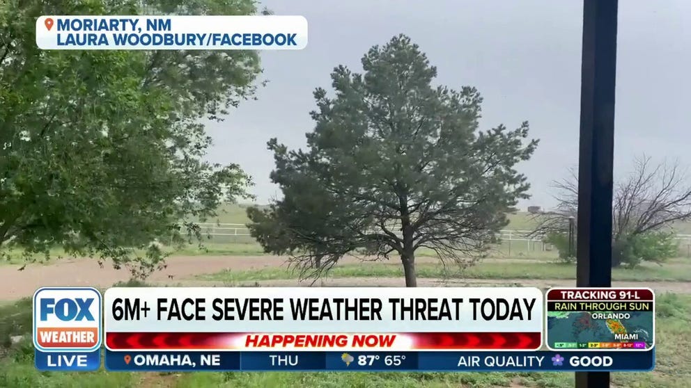 Severe threat across the Plains and Desert Southwest | Latest Weather ...