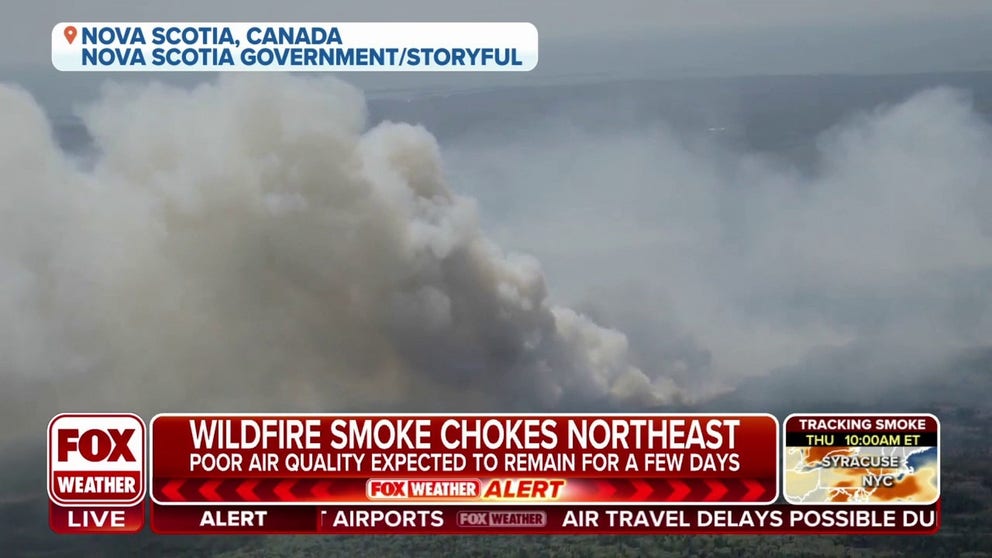 Canadian meteorologist talks about ongoing wildfires, smoke spreading ...