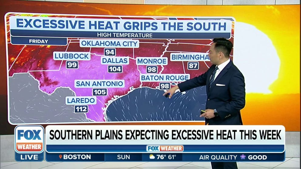 Temperatures could hit 100 degrees for the first time this season in ...