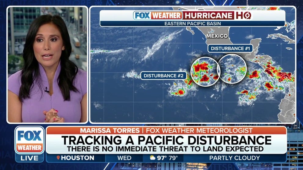 Tracking tropical disturbances in the Pacific | Latest Weather Clips ...