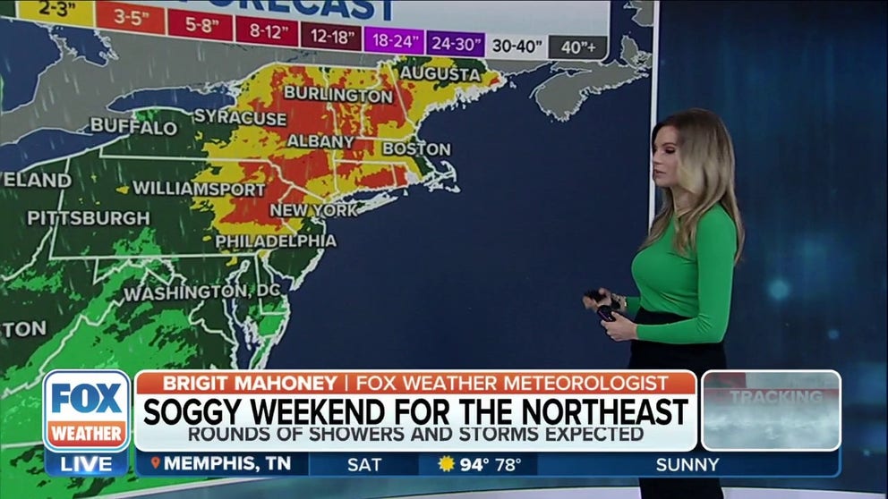 Weekend washout means much needed rain for Northeast, I-95 corridor ...