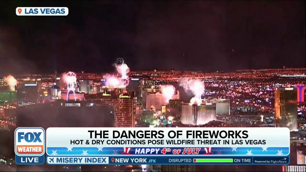 Dangers of fireworks: Hot and dry conditions pose wildfire threat in ...