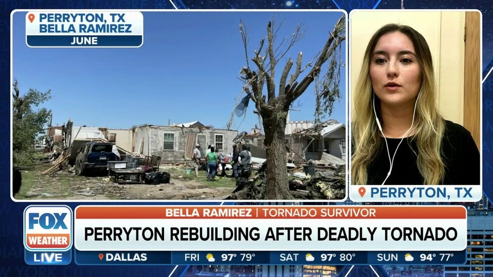 Perryton mother saves her kids as a tornado destroys their Texas home ...