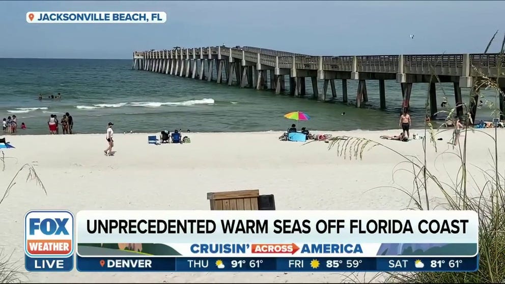 FOX Weather's Robert Ray Cruisin' Across America: Jacksonville Beach ...