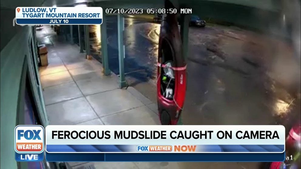 Video shows how quickly a Vermont town was inundated by heavy rainfall ...