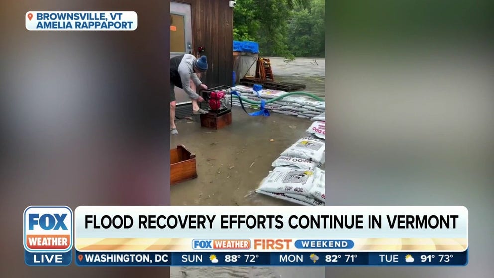 Vermont continues to clean up after historic flooding | Latest Weather ...