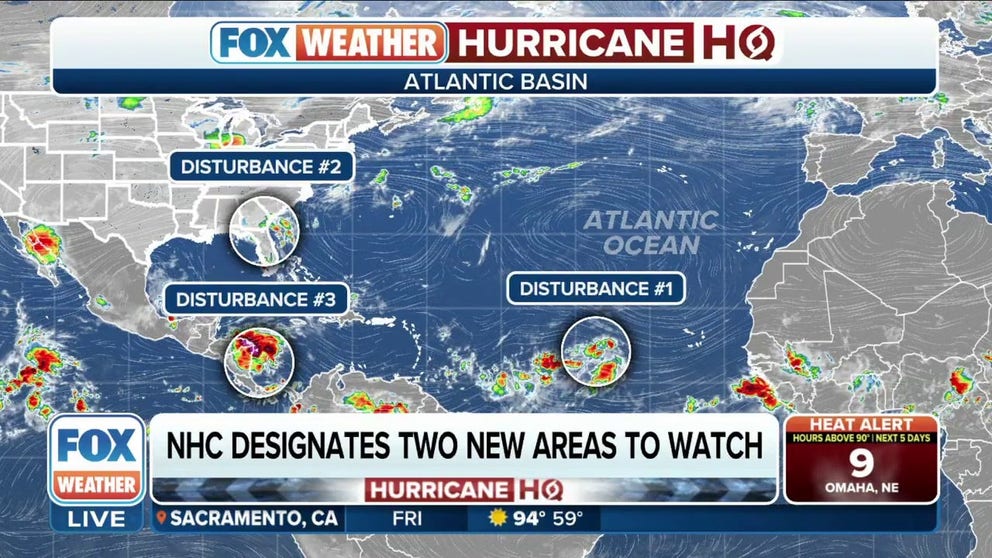 Storm activity increases for tropical disturbance swirling in Atlantic ...