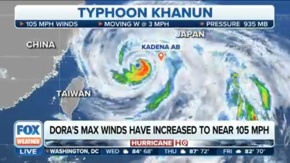 Typhoon Khanun kills at least one in Japan | Latest Weather Clips | FOX ...