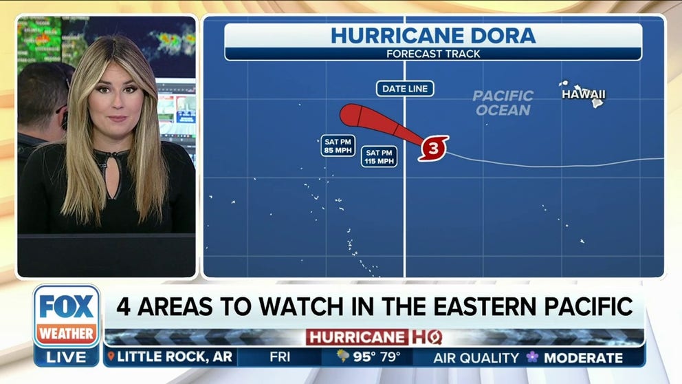 Hurricane Dora continues to trek westward | Latest Weather Clips | FOX ...
