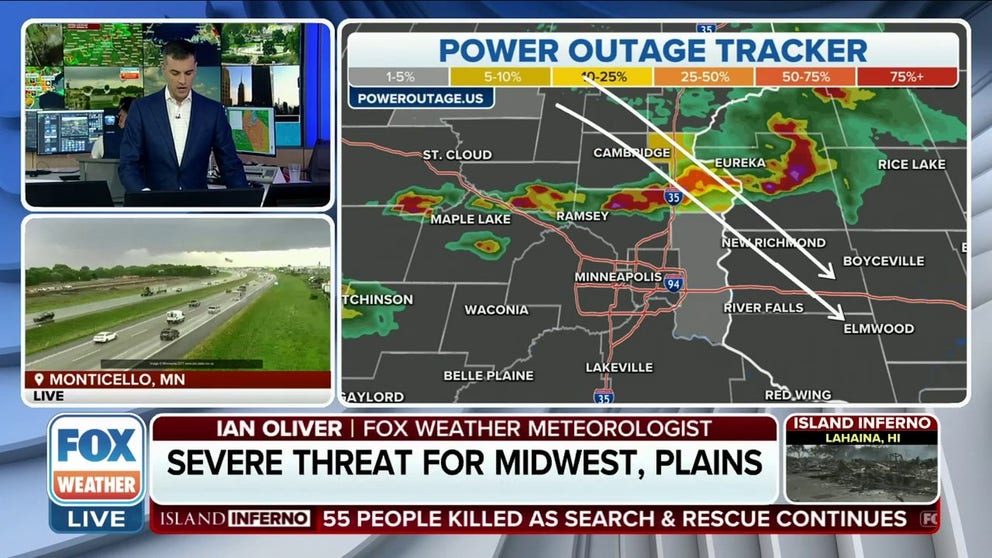 Severe storms tear across Midwest | Latest Weather Clips | FOX Weather