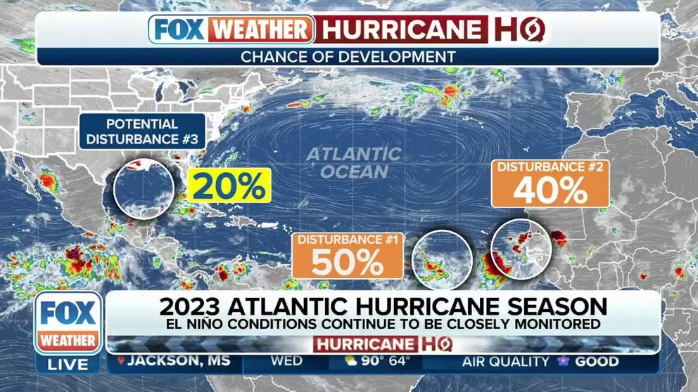 Tropical activity in Atlantic begins to heat up with development ...