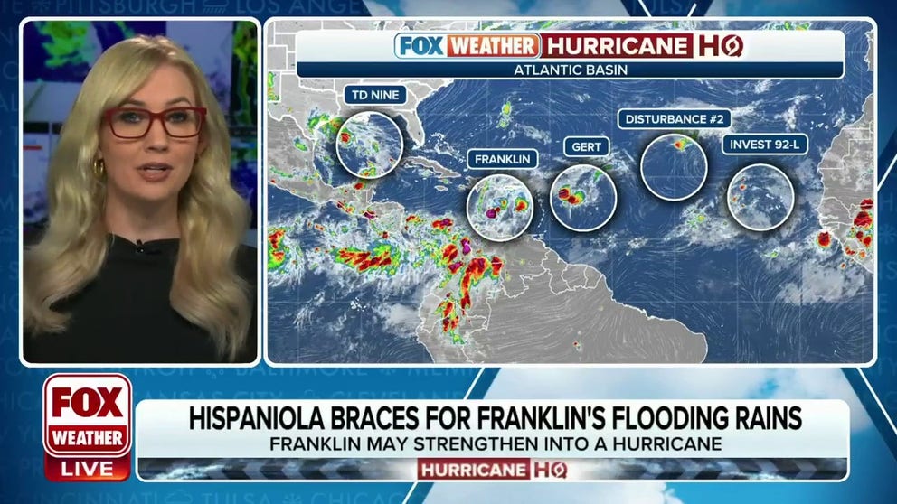 Tropical Atlantic crowded with storms and disturbances | Latest Weather ...